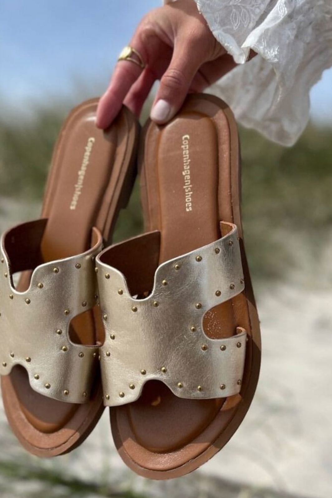 Copenhagen Shoes | CS8487 - Gold » Shop hos Molly&My