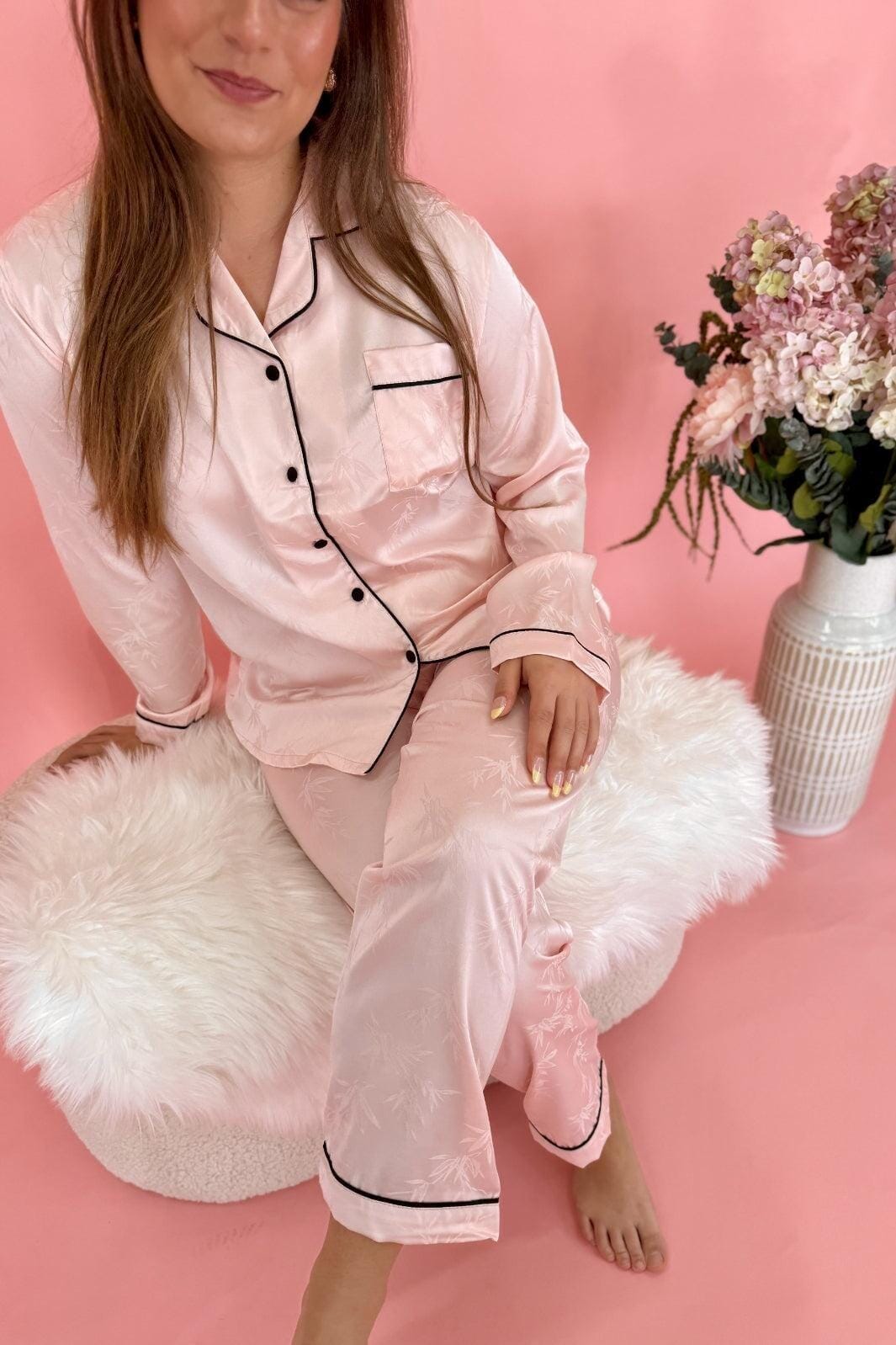 A-bee - Tyra Pyjamas - Rose Shadow | Blød | Komfort