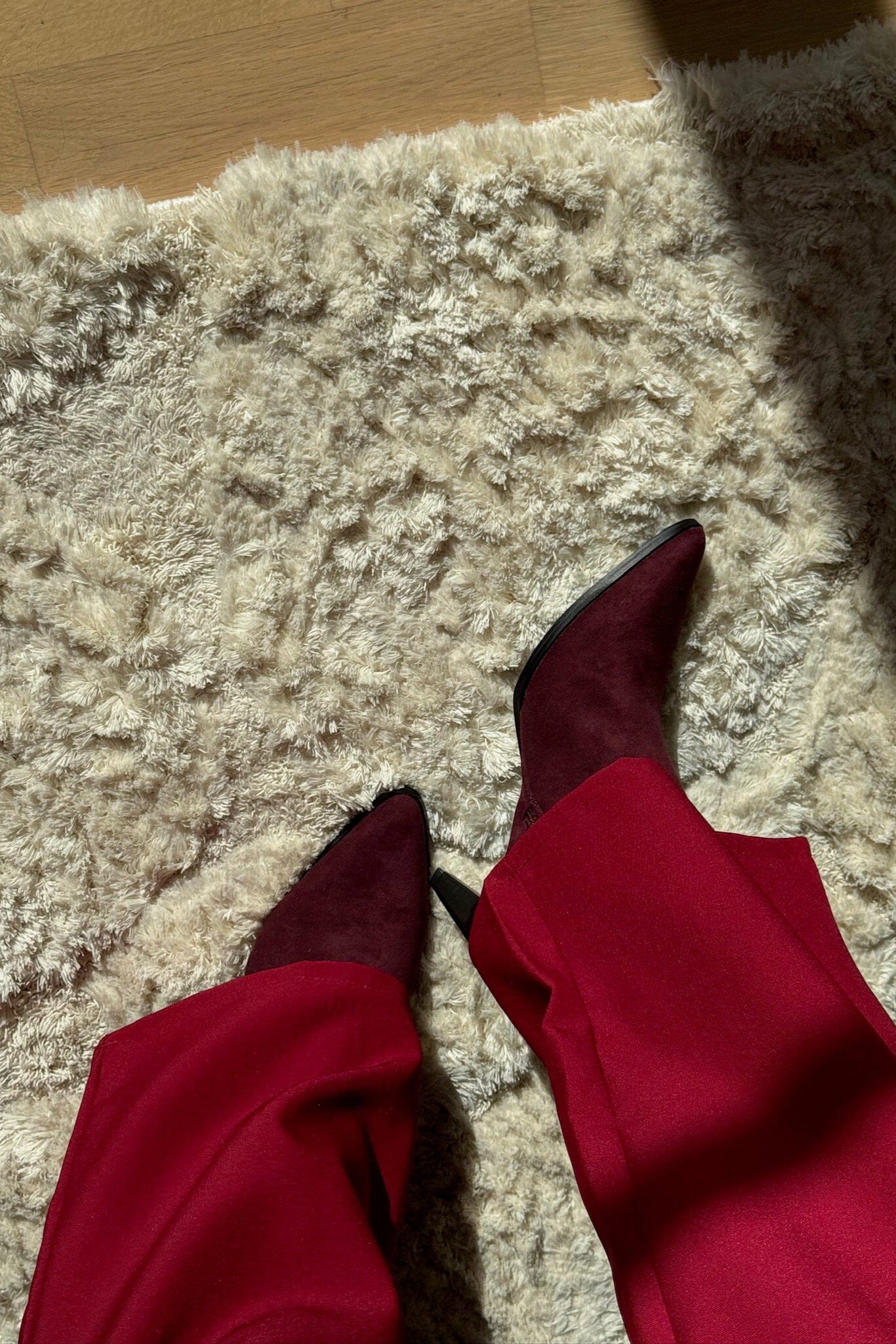 Bloom - Fawn Boots - Burgundy | Stiletto | Alsidig
