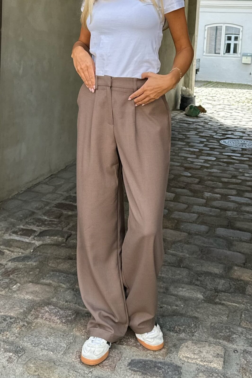 BYIC - Celina Pants - Brown | Høj talje | Alsidig