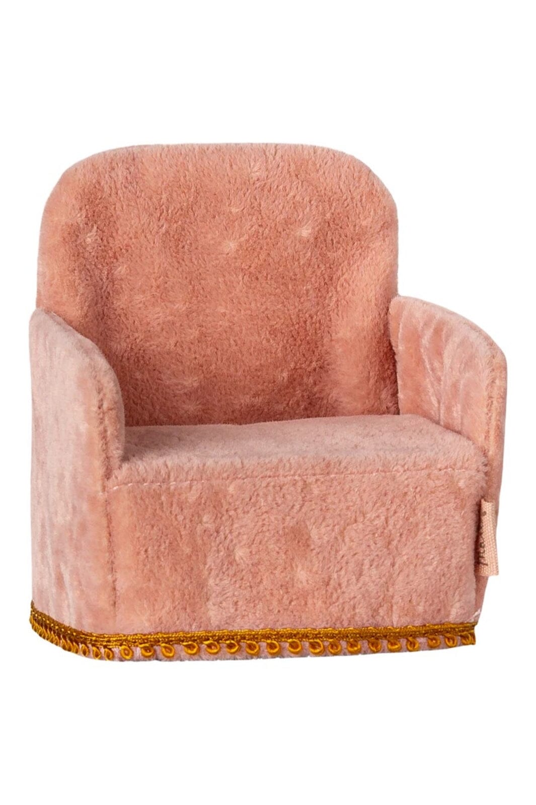 Køb Maileg - Foldbar Stol, Mus - Rosa - Mouse Furniture