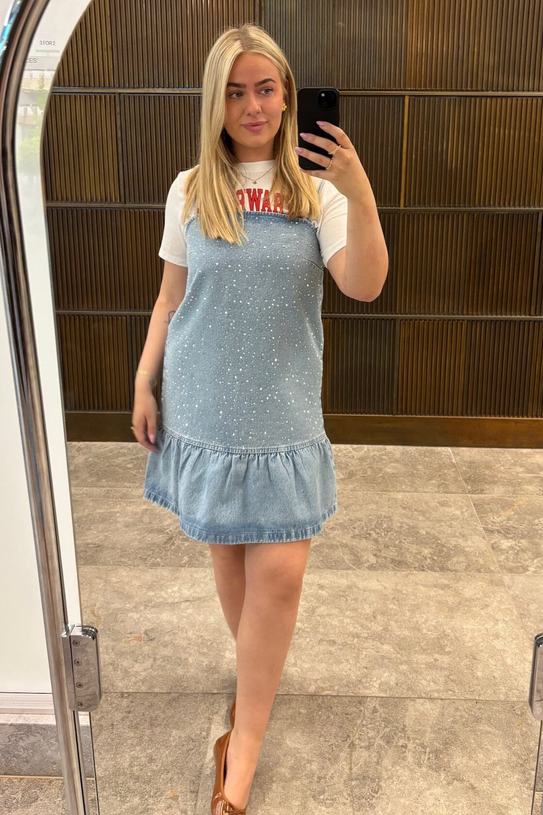 Pieces - Pcnoel Short Slip Denim Dress Fsy - 4936547 Light Blue Denim