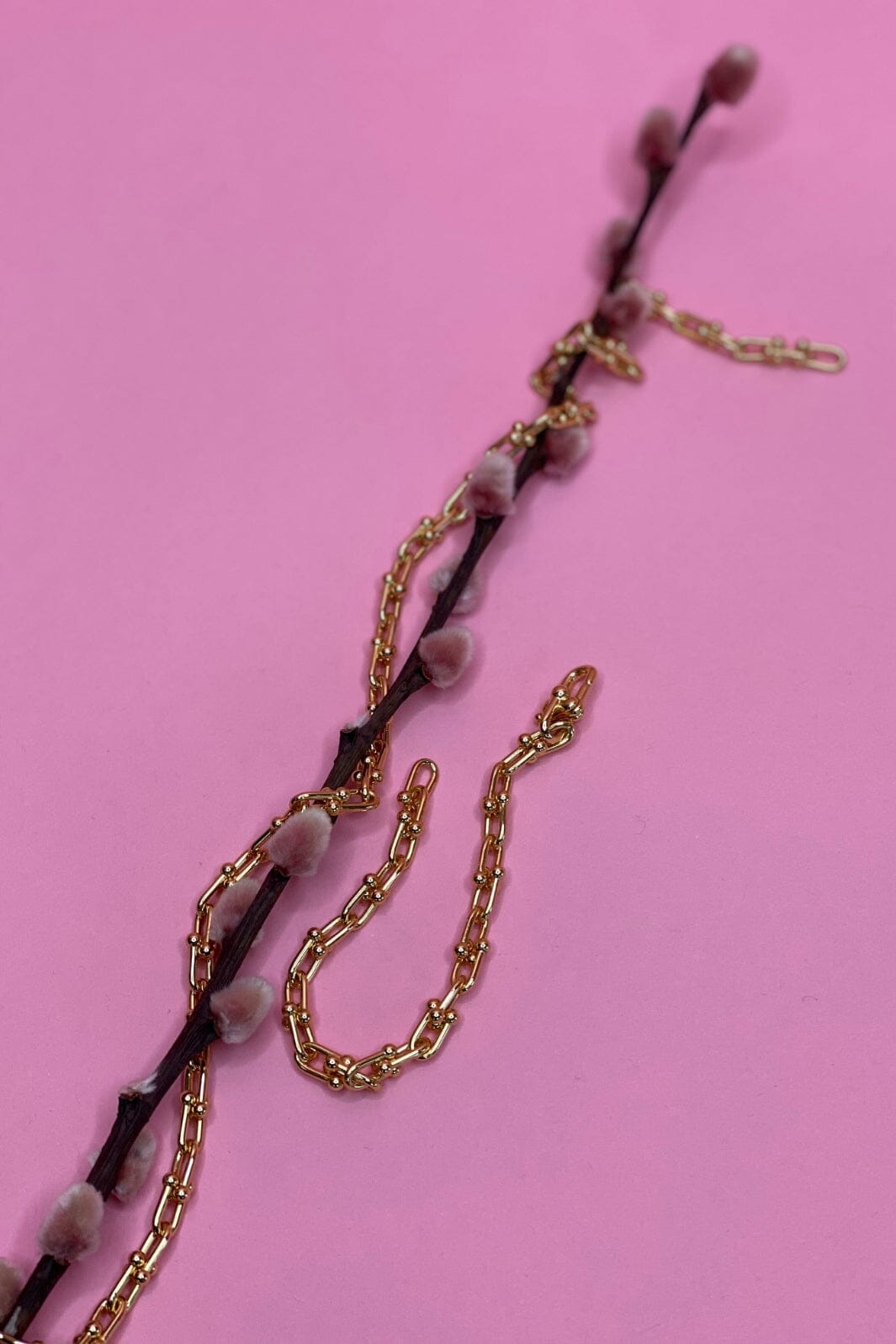 Mellow Moon - Link Necklace - Forgyldt | 18K guldbelagt