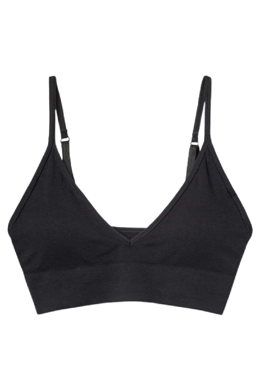 Molly&My Wardrobe - Luise Bra top narrow strap w padding - Black