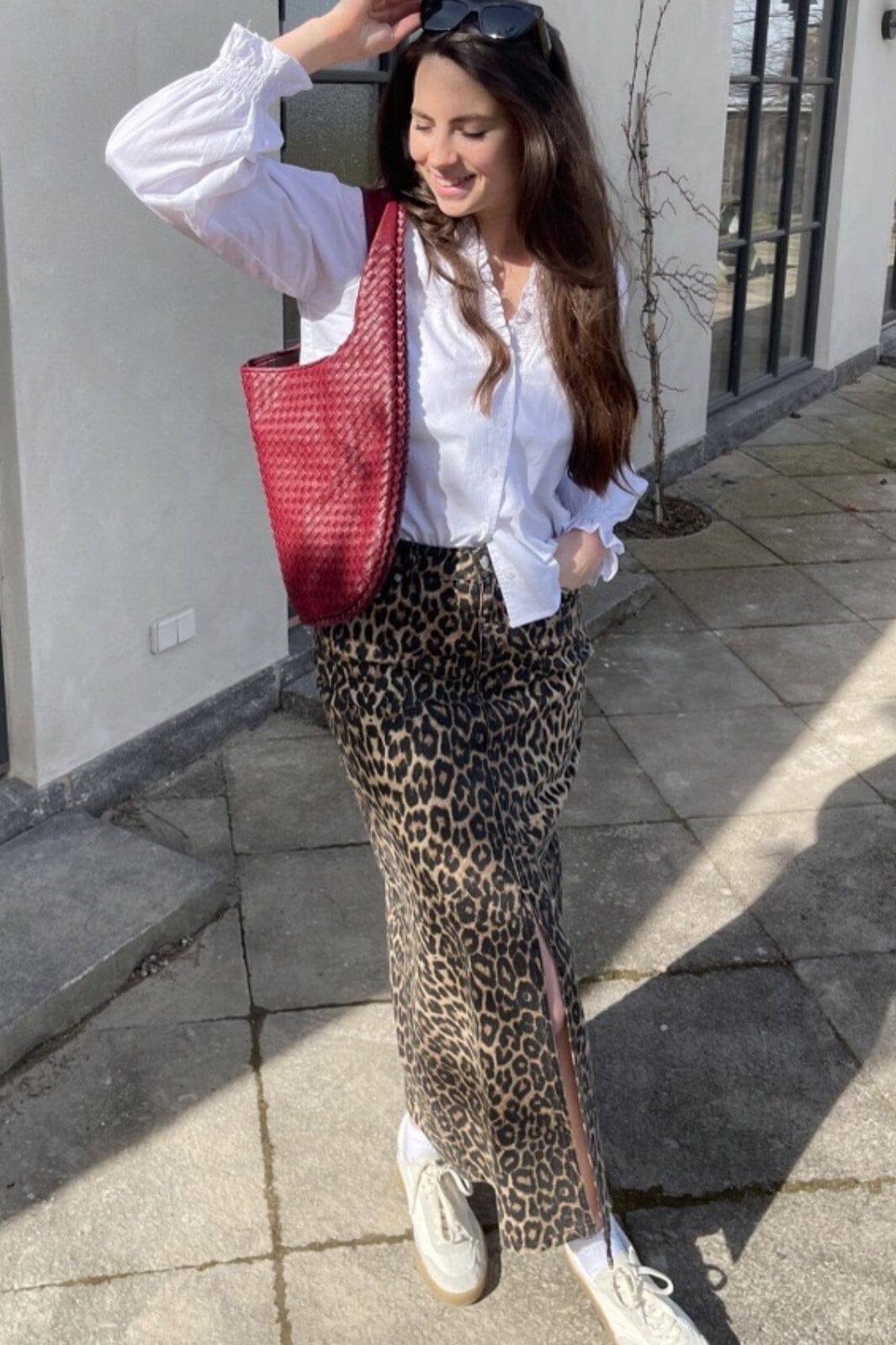 Neo Noir - Frankie Leopard Skirt - Leopard | Køb her