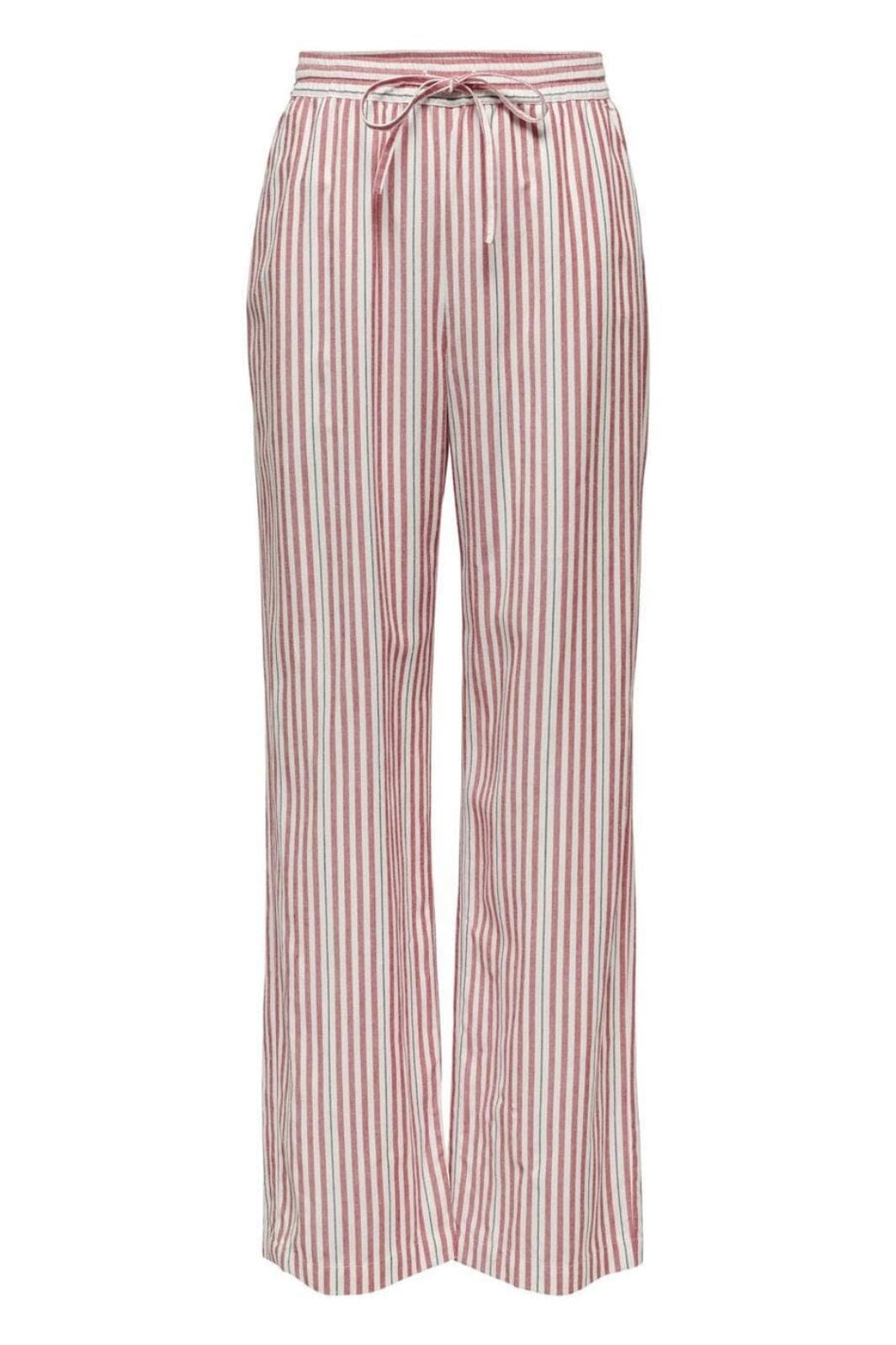 Only - Onlwindy Life Linen Bl Pull-Up - 4714535 Cloud Dancer W High Ri