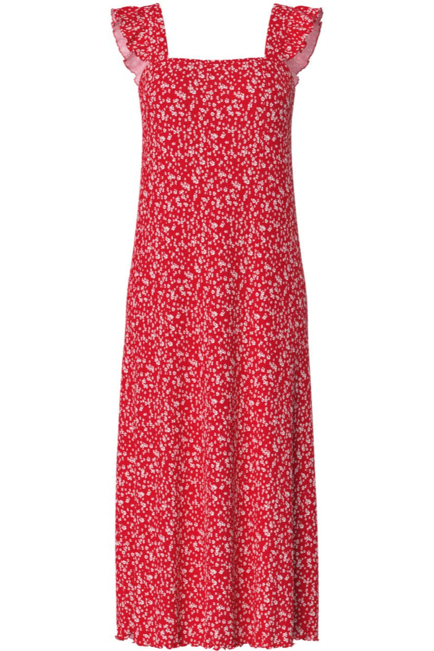 Pieces | 17155398 - Lollipop-Small Flower-#CC1C3B-18-1764 TCX