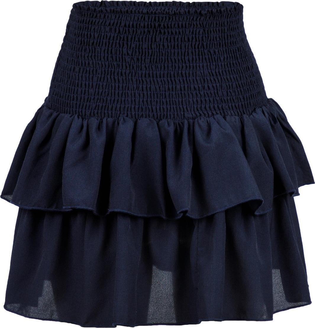 Neo Noir - Carin R Skirt - Navy | Flæser | Høj talje