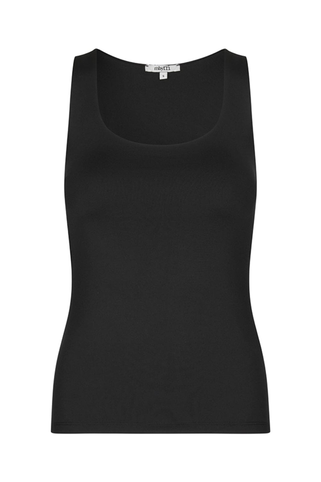 MbyM - Gasha-M - Black | Ærmeløs top | Rund hals